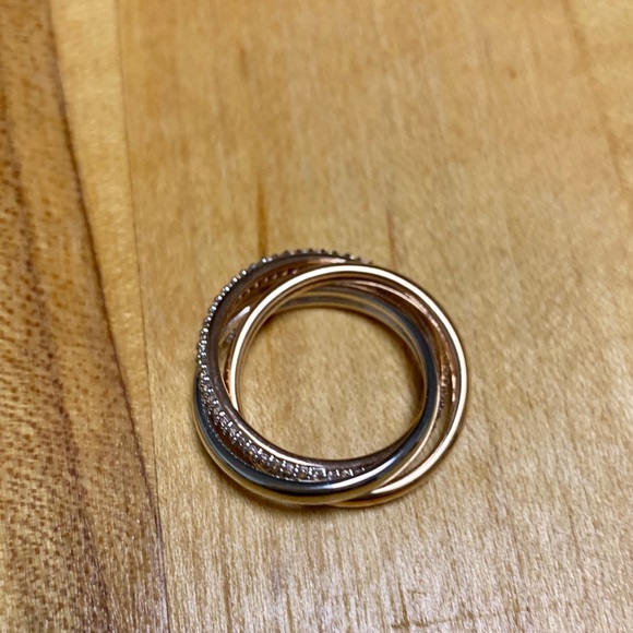 Nadri | Jewelry | Nadri Trinity Eternity Pave Cz Ring | Poshmark